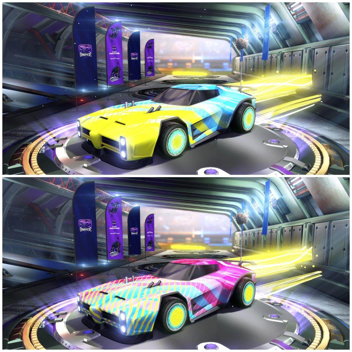 Pulse Fire 20XX Preset (Saffron) | BakkesMod Plugins